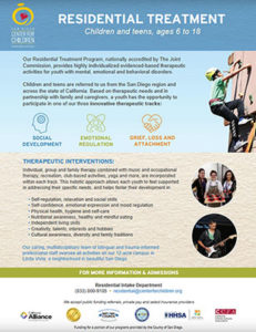 Residential Treatment - San Diego Center for Children
